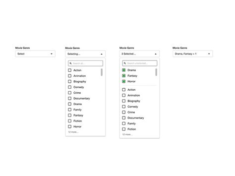 Multi Select Dropdown