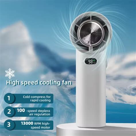 Handheld Fan With Cooling Pad 1 Supplier In Singapore