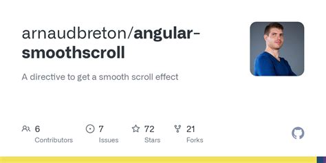 Github Arnaudbretonangular Smoothscroll A Directive To Get A Smooth
