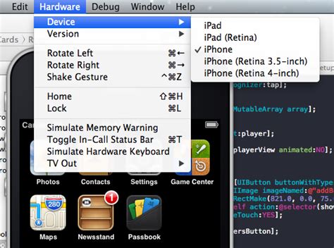 Ios How Do I Test Apps Created Using Iphone 5 Screen Size In Ios6