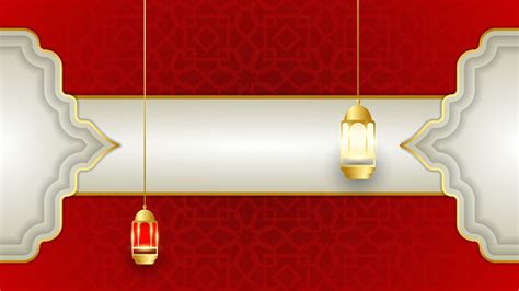 아름다운 만다라는 랜턴 아랍어 빨간색 이슬람 디자인 배경을 매달려 랜턴 달 이슬람 패턴 모스크 및 추상적인 고급 이슬람 요소와 유니버설 라마단 카림 배너 배경 0명에 대한