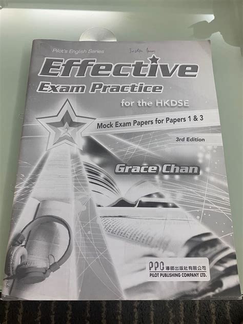 Effective Exam Practice For Hkdse Mock Exam Paper For Paper 1and3 興趣及遊戲 書本 And 文具 教科書 Carousell