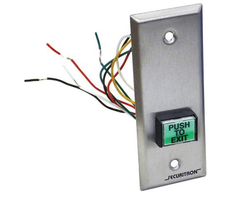 Securitron Emergency Exit Button Narrow Stile Eeb3n