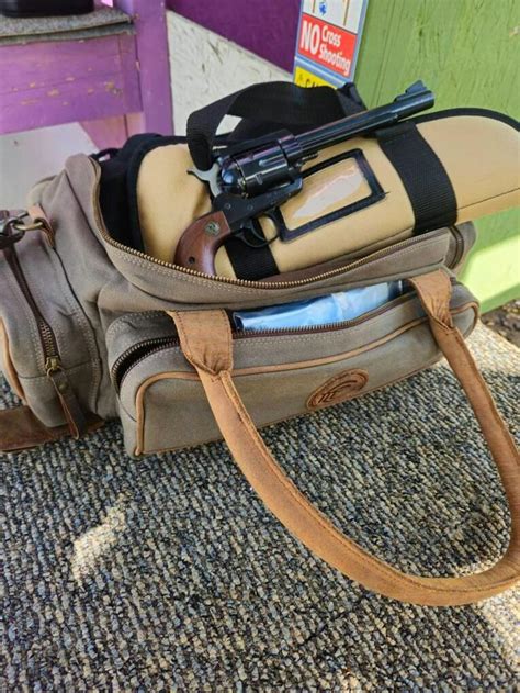 Canvas Leather Range Field Bag