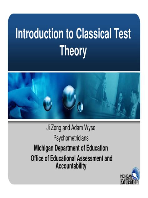 introduction to classical test theory pdf structural equation