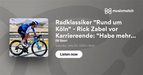 Radklassiker Rund Um Köln Rick Zabel Vor Karriereende Habe Mehr