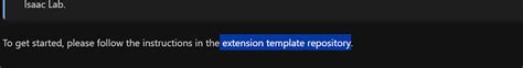 Link Of Extension Template Repository Is Not Work Isaac Sim