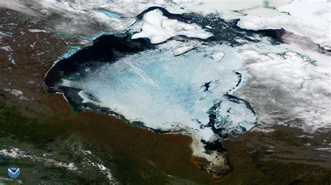 Ice Breakup On The Hudson Bay Nesdis National Environmental Satellite Data And Information
