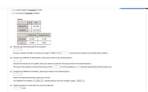 Solved Y Product Supply In Thousands Of Units X Unit Chegg Com