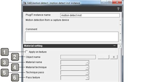 Openspace3d Documentation Motion Detect Plugit