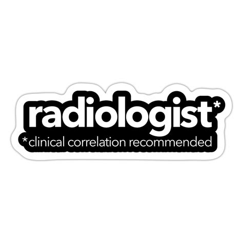 Radiologist Sticker