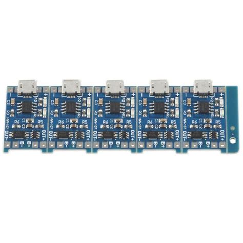 Icqurbt 5 Pcs 1a 5v Micro Usb Tp4056 Lithium Charger Board Module Te420 Daraz Pk