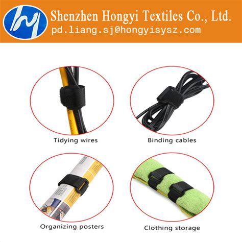Hook And Loop Fastening Cable Ties