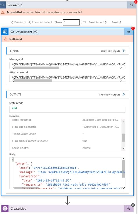 Logic App To Read Emails Attachments Issue With The Account