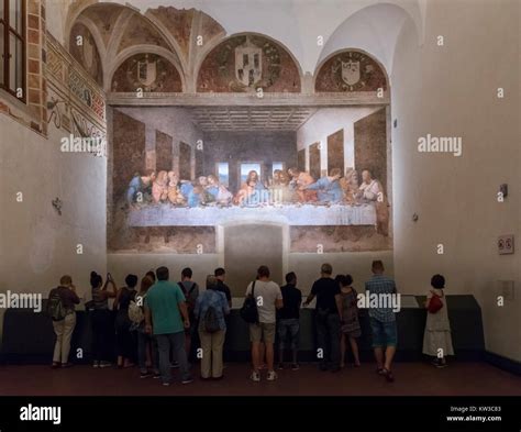 La Cène Léonard De Vinci Banque De Photographies Et Dimages à Haute
