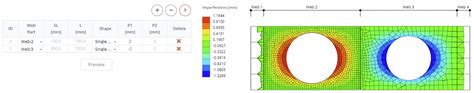 Design Example 2 Beam With Web Openings And Stiffeners Nonlinear Analysis Skyciv Engineering