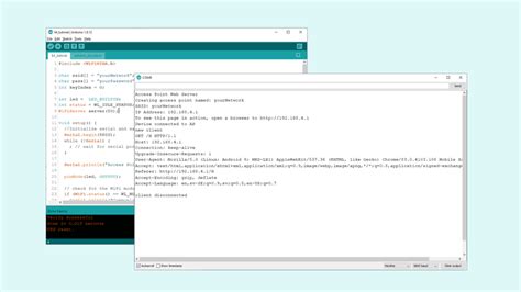 Web Server Using Access Point AP Mode With MKR WiFi Arduino