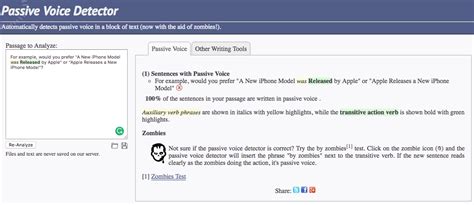 Passive Voice Detector Fasrda