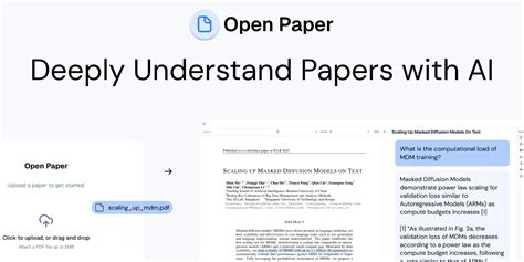 Github Khoj Aiopenpaper Open Paper Is A Place To Upload Your Paper Highlight Leave