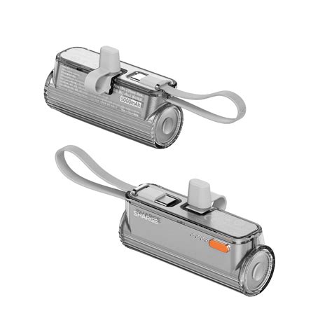 【3c安全認證】sharge Flow Mini 2｜5000mah 行動電源｜雙接口快充