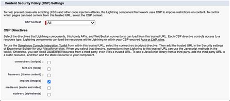 Manage Trusted Urls Lightning Aura Components Developer Guide