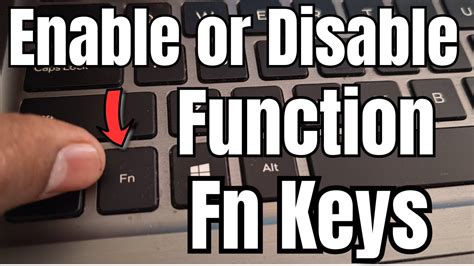 How To Enable Or Disable Function Fn Keys In Windows 1110 Fix