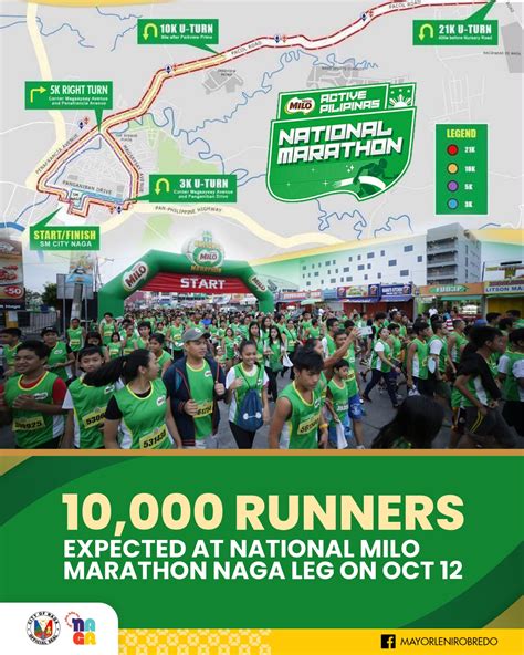 Mayor 10000 Runners Expected At National Milo Marathon Naga Leg On