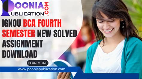 IGNOU BCA Fourth Semester Solved Assignment Free Solution