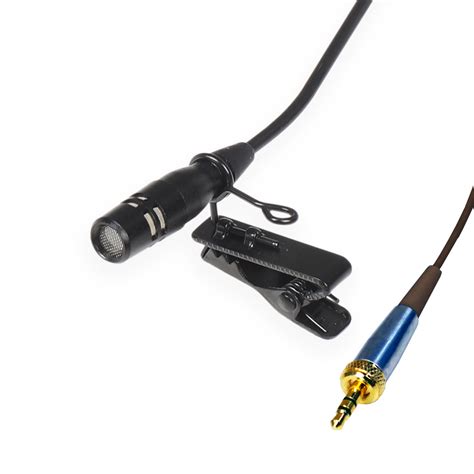 bravopro cardioid lavalier condenser microphone with 6mm capsule black