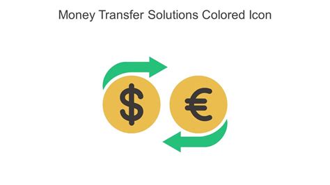 Money Transfer Solutions Colored Icon In Powerpoint Pptx Png And Editable Eps Format