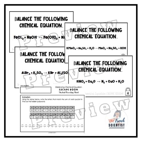 Chemistry Balance