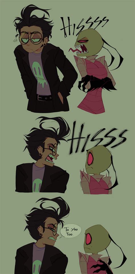 Invader Zim Fan Karakterer 10 Tak X Gaz Ideas Invader Zim Invader