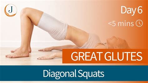 Great Glute Challenge Day 6 Diagonal Squats YouTube