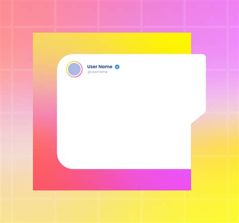 Social Media Frame Isolated Template Colorful Social Media Interface 37741762 Vector Art At
