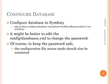 ppt symfony orm doctrine powerpoint presentation free download