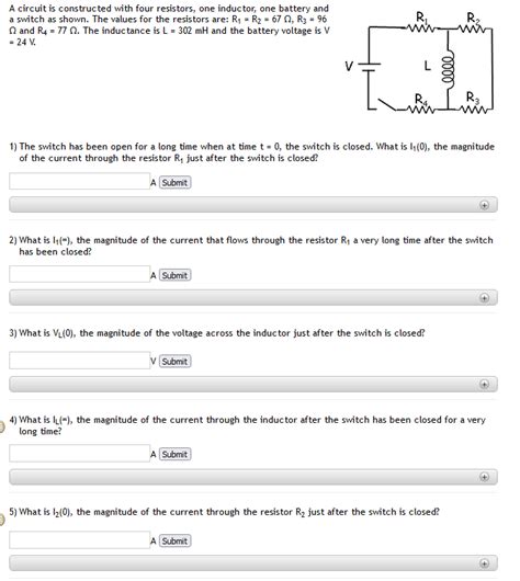 Solved A Circuit Is Constructed With Four Resistors One Chegg