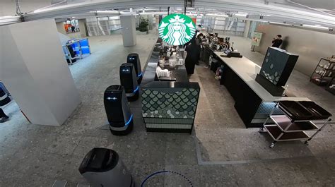 Naver Labs Releases Video Of Starbucks Run By 100 Robots Robotics And Automation