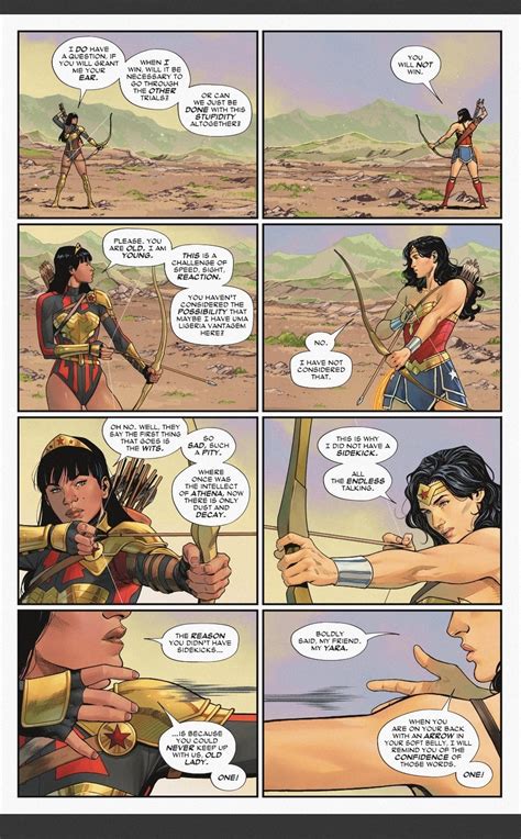 [comic Excerpt] Yaras Not Your Typical Wonder Girl Wonder Woman