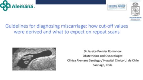 Guidelines For Diagnosing Miscarriage