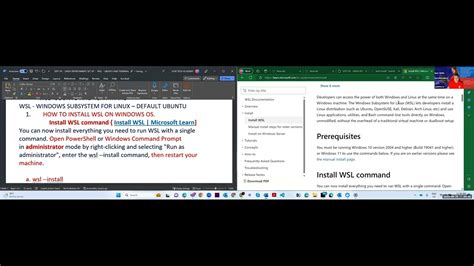How To Install Install And Set Up Linux Ubuntu Using Wsl Youtube