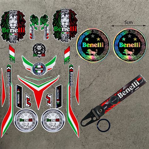 New Benelli Racing Motorcycle Reflective Decals Tmx 250 500 502 600