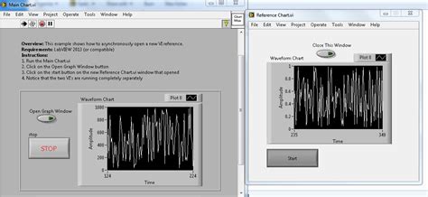 vi reference to open new vi asynchronously using labview ni community