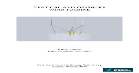 Pdf Vertical Axis Offshore Wind Turbine Dokumen Tips