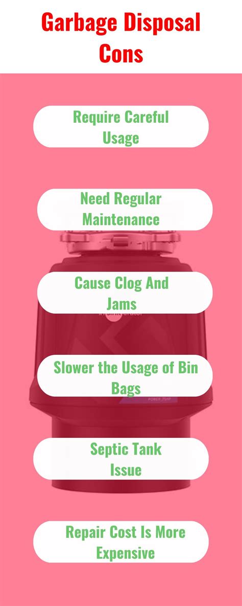 Garbage Disposal Pros And Cons Fix The Disposal
