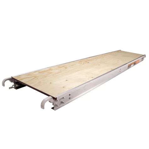 Metaltech 7 Ft X 19 Inch Aluminum Scaffold Platform With Plywood Deck The Home Depot Canada