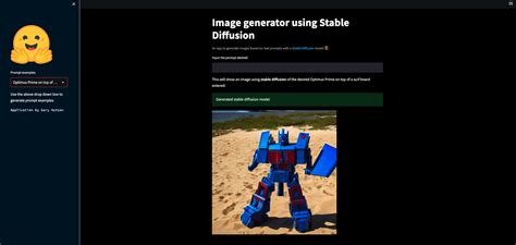 Stable Diffusion Application With Streamlit Python Bloggers