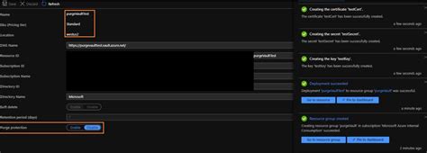 Unable To Purge Key In Keyvault And Thereafter Unable To Purge Keyvault Either Microsoft Qanda