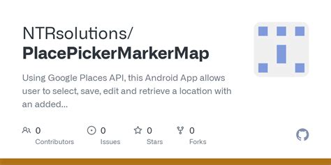 GitHub NTRsolutions PlacePickerMarkerMap Using Google Places API This Android App Allows
