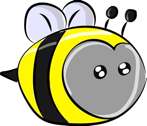 Fat Bee Illustration Vector On White Background 13611638 Vector Art