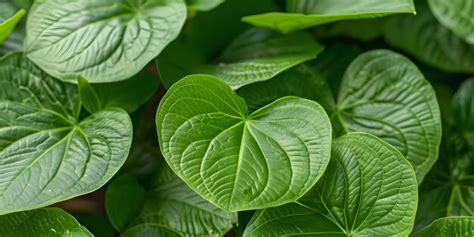 Kava Plant Piper Methysticum In The Garden A Symbol Of Pacific Islander